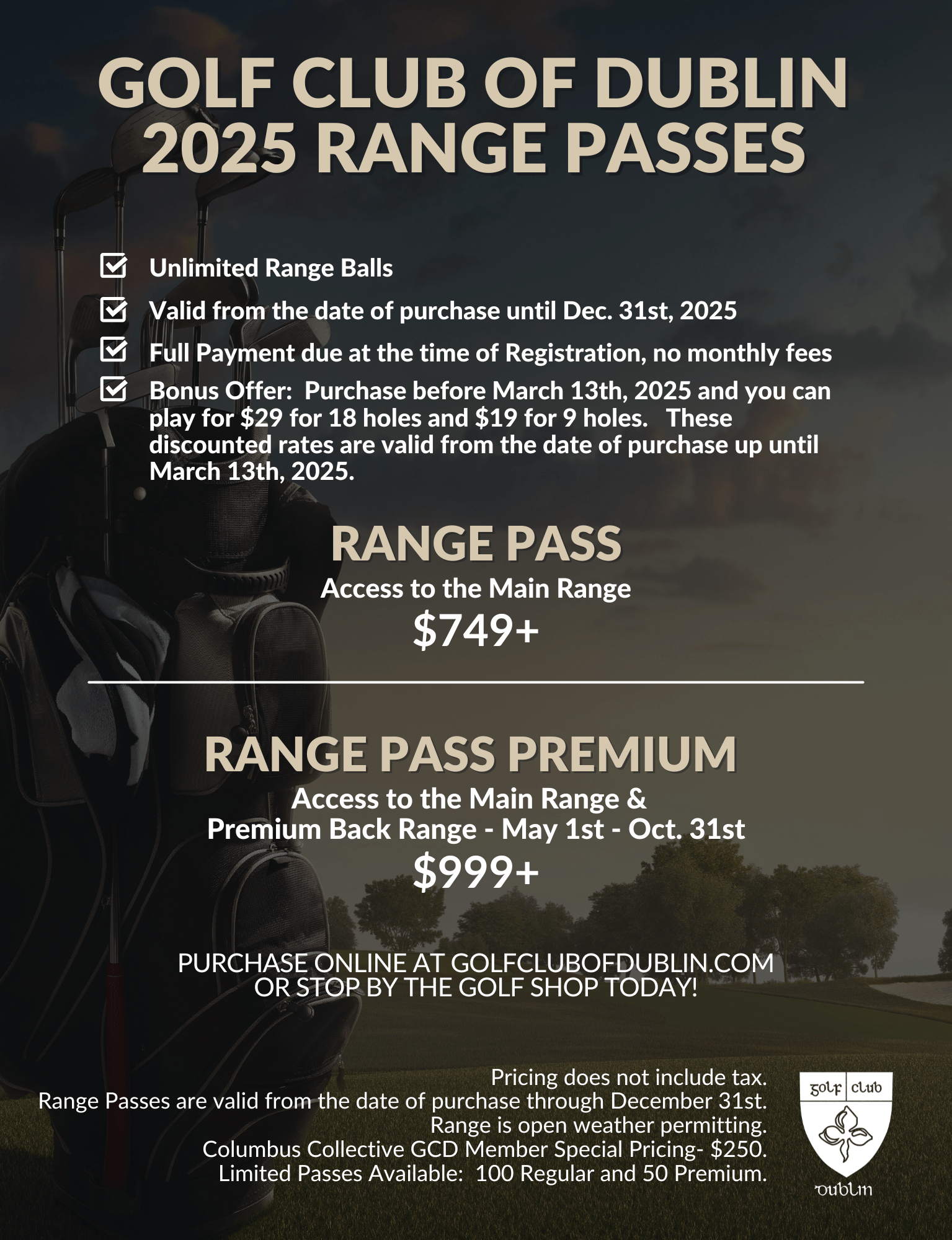 Driving Range & Practice Green - Golf Club of Dublin